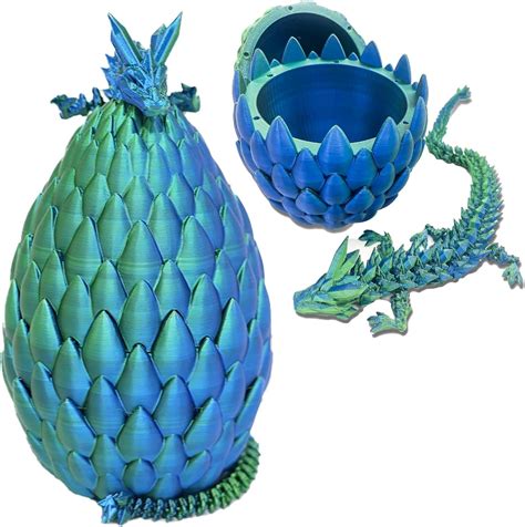 3d Printed Dragon Egg Crystal 3d Dragon Fidget Toys For Adult