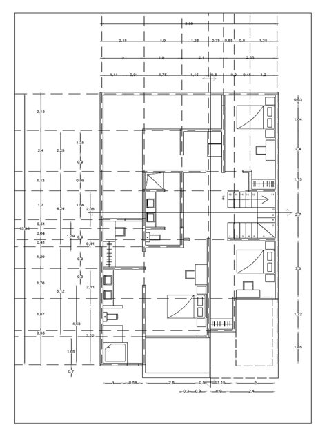 Casa Unifamiliar Con Ejes Pdf