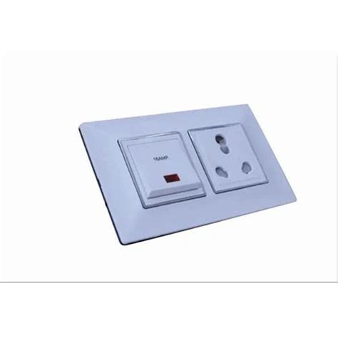 16a Modular Switch Socket Combination Plastic At ₹ 90 Piece In Thane
