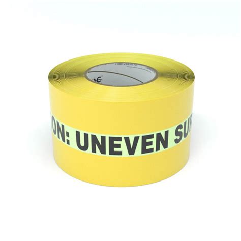 Safetytac® Glowstripe Caution Uneven Surface Inline Printed Floor