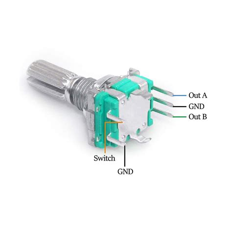 buy wayintop 5 set 360 degree rotary encoder code switch push button ec11 digital online at