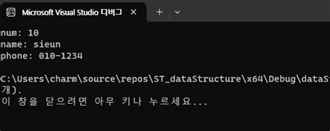 C Struct Dev Sieun