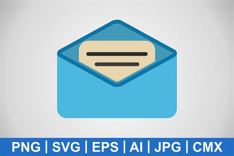 Vector Email Icon Graphic By Iyikon · Creative Fabrica