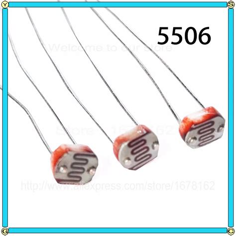 10pcs Ldr Light Dependent Resistor Gl5506 Photoresistor Ldr Photo