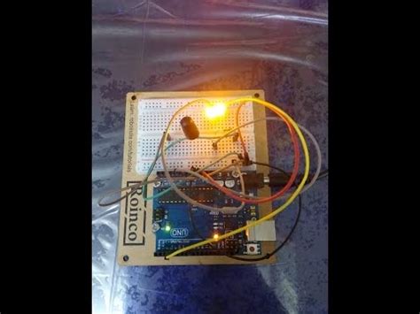 AUTOMATIC NIGHT LAMP WITH ARDUINO AND LDR
