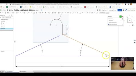 Onshape Demo 10 Sweep Youtube