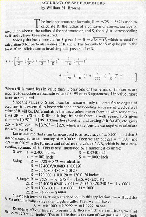 Testing Fast Spherical Surfaces With A Bath Interferometer Page 4