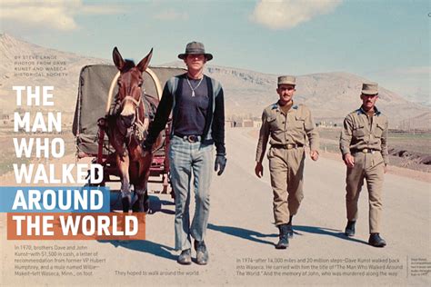 The Man Who Walked Around The World
