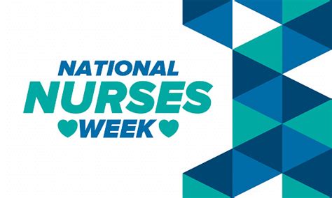 전국 간호사 주간 간호사 감사합니다 의료 및 건강 관리 개념 바이러스와 질병에 대한 전투기 의사를 기리기 위해 미국에서 매년 축하 벡터 일러스트 포스터 5월에 대한 스톡