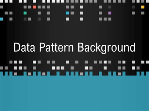 Data Pattern Background Presentation Graphics Presentation
