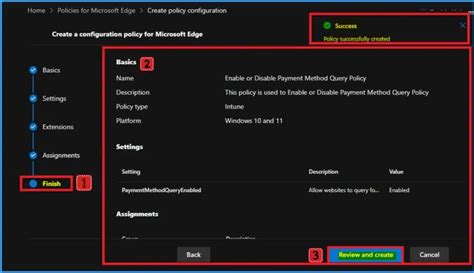 Enable Or Disable Payment Method Query Policy In Ms Edge Browser Using