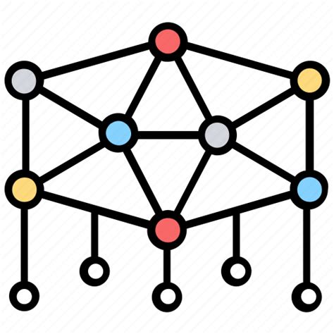 Network Connections Network Diagram Network Sharing Network Topology Networking Icon
