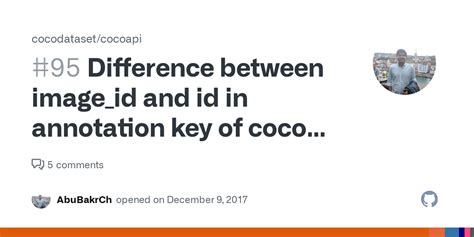 difference between image id and id in annotation key of coco annotation