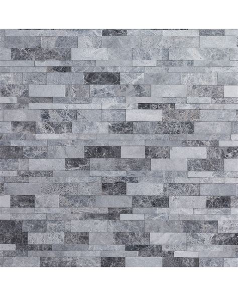 Natural Stone Cladding Wall Panel Grey Sky