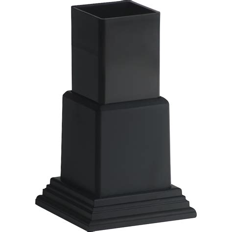 Trex Transcend Railing Black Composite Line Connector In The Deck Connectors Department At