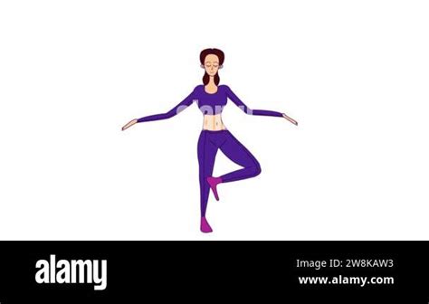 Tree Pose Animation Stock Videos Footage HD And 4K Video Clips Alamy