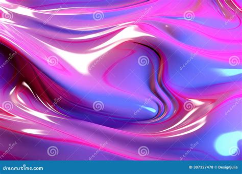 Vibrant Psychedelic Liquid Texture With Slow Diffusion Effect High