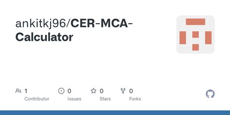 Cer Mca Calculator Streamlit App Py At Main · Ankitkj96 Cer Mca