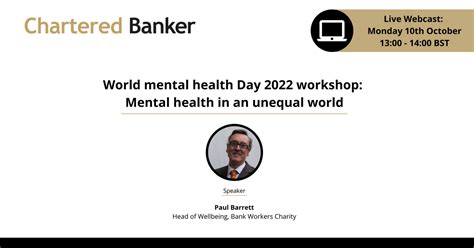 Cbi World Mental Health Day 2022 Workshop Mental Health In An