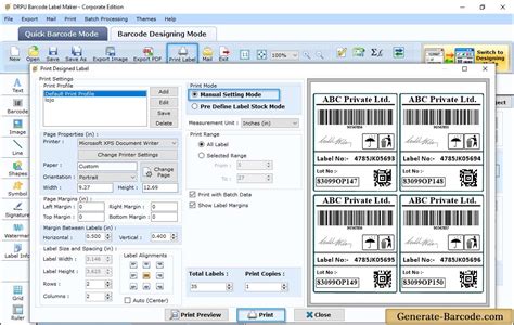 code 39 full ascii barcode font designed by generate
