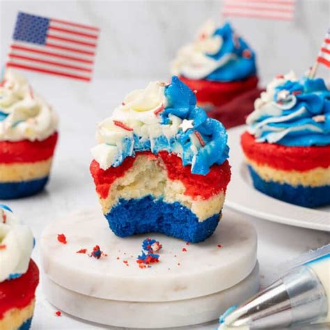 4th Of July Cupcakes Spatula Desserts