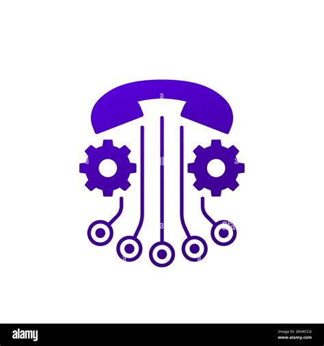Call Settings Icon For Apps And Web Stock Vector Image And Art Alamy