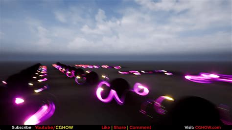 Magical Trails In Ue4 26 Niagara Download Project Files Cghow Ashif Ali