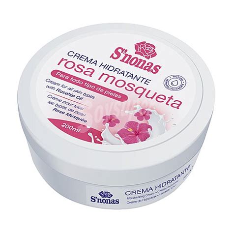 Snonas S´nonas Crema Hidratante Con Rosa Mosqueta Para Todo Tipo De