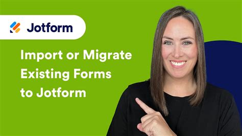 Import Or Migrate Forms To Jotform Youtube