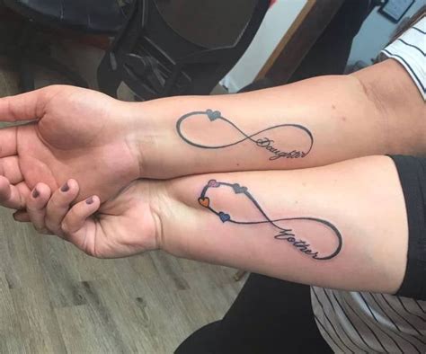 Tatuajes De Infinito Para Madres Hijas E Hijos ♾️🪢🖤 【lo Mejor De 2021
