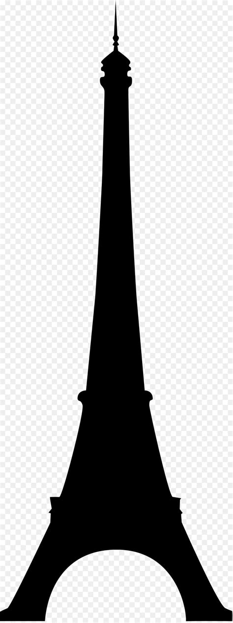 Eiffel Tower Silhouette Paper Clip Art Taj Mahal Png Download 842