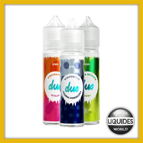 Duo Iced 10 60ml Longfill Liquides Pl E Papierosy Grzałki I