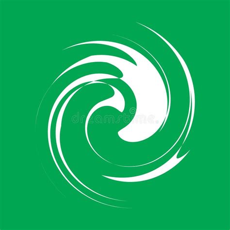 Curl Spiral Swirl Volute Helix Circular Twirl Stock Vector