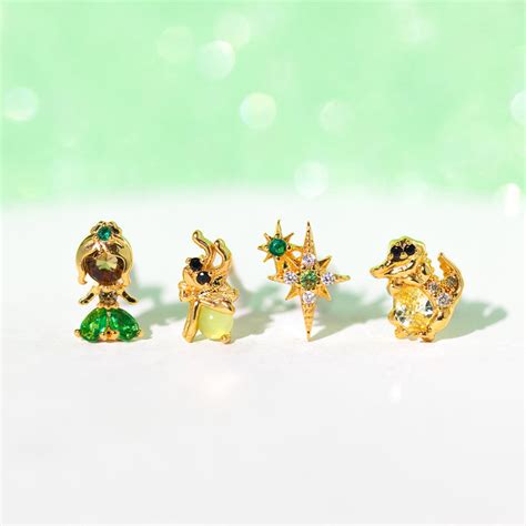 Disney Princess Tiana Earring Set Girls Crew
