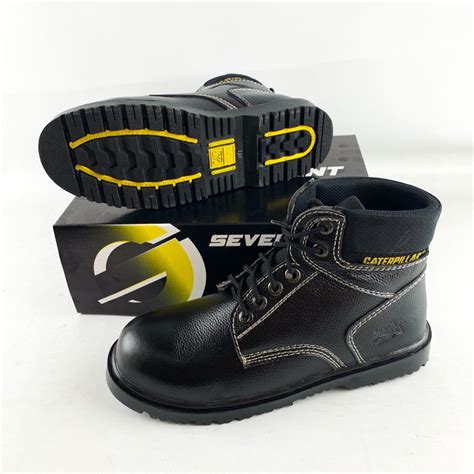 Jual Sapatu Safety Pria Wanita Kulit Sapi Asli Septi Kerja Lapangan