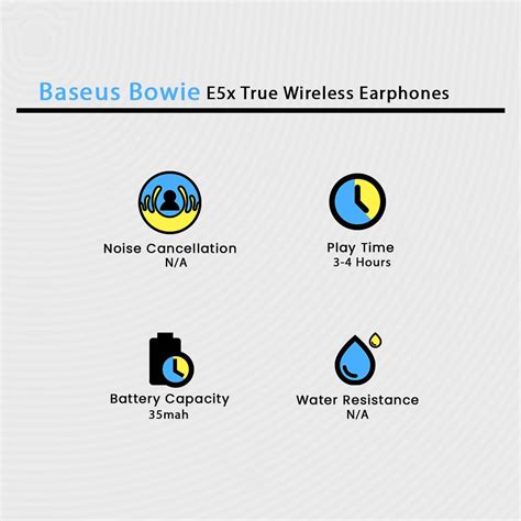 Baseus Bowie E5x True Wireless Earphones Price In Pakistan 2025 Priceoye