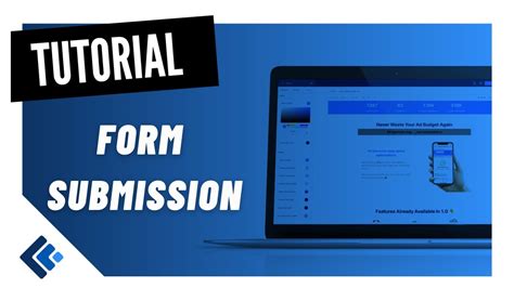 Form Submission Overview Tutorial Youtube