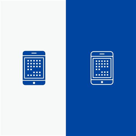 Phone Computer Device Digital Ipad Mobile Line And Glyph Solid Icon
