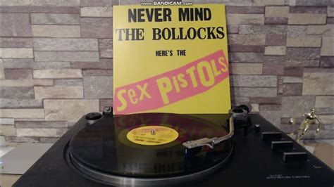 Sex Pistols No Feelings Vinyl Youtube