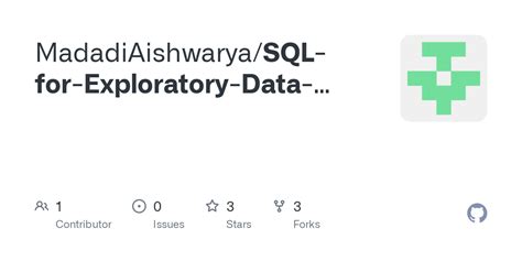 github madadiaishwarya sql for exploratory data analysis datacamp