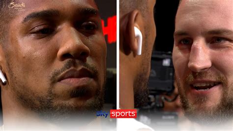 Anthony Joshua Admits There Is No Future To Fight Deontay Wilder If