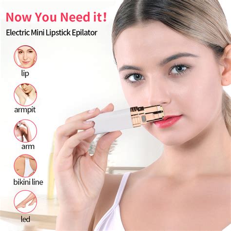 Badu Bg Електрическо устройство за бръснене на коса Перфектно обезкосмяване Форма на червило