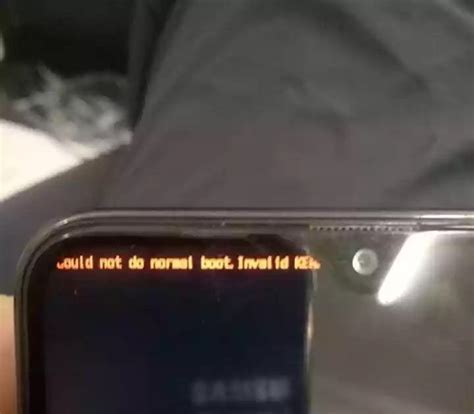 حل مشكلة could not do normal boot Invalid KEy في هواتف سامسونج فئة A وفئة M
