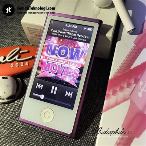 Jual Soft Touch Ipod Nano 7th Gen 16gb Bluetooth Purple Shopee