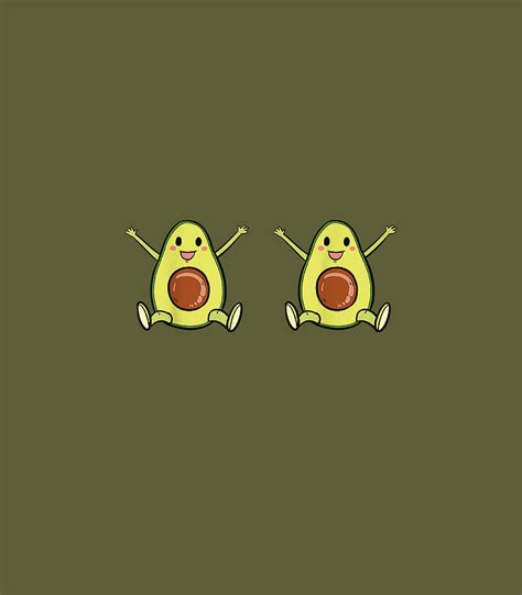 Avocado Boobs Fruit Froob Sexy Vegan Vegetarian Digital Art By Arself