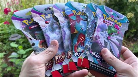 Opening The Last Paradox Rift And Paledea Evolved Packs The Store Had Peaceful Pokémon
