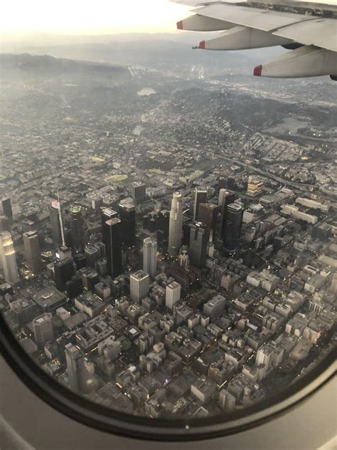 View Of Los Angeles From My Flight Into LAX R Pics