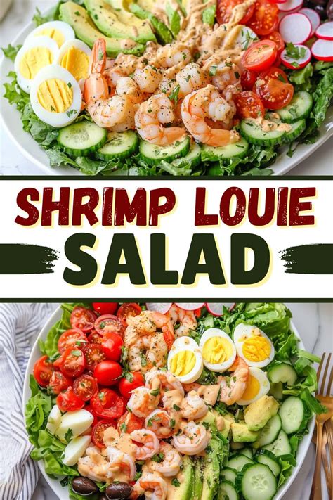 Shrimp Louie Salad Insanely Good
