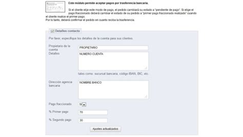 Modulo Per Pagamento Anticipato In Prestashop AlabazWeb Memorizza