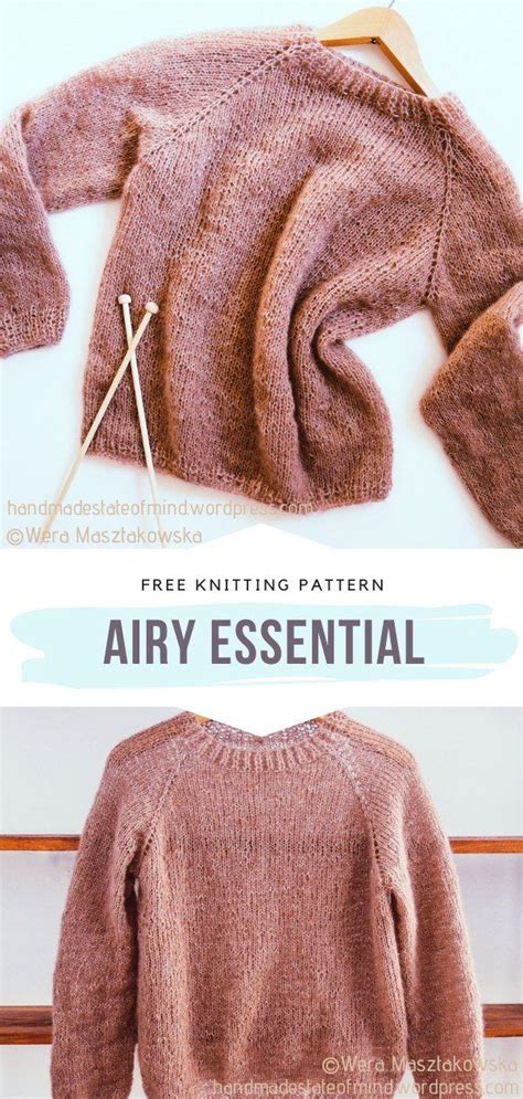 Classy Lightweight Pullovers Free Knitting Patterns Artofit